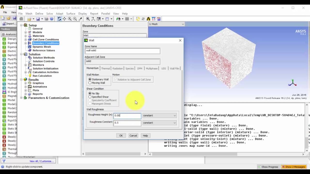 3d fluent Simulation - YouTube