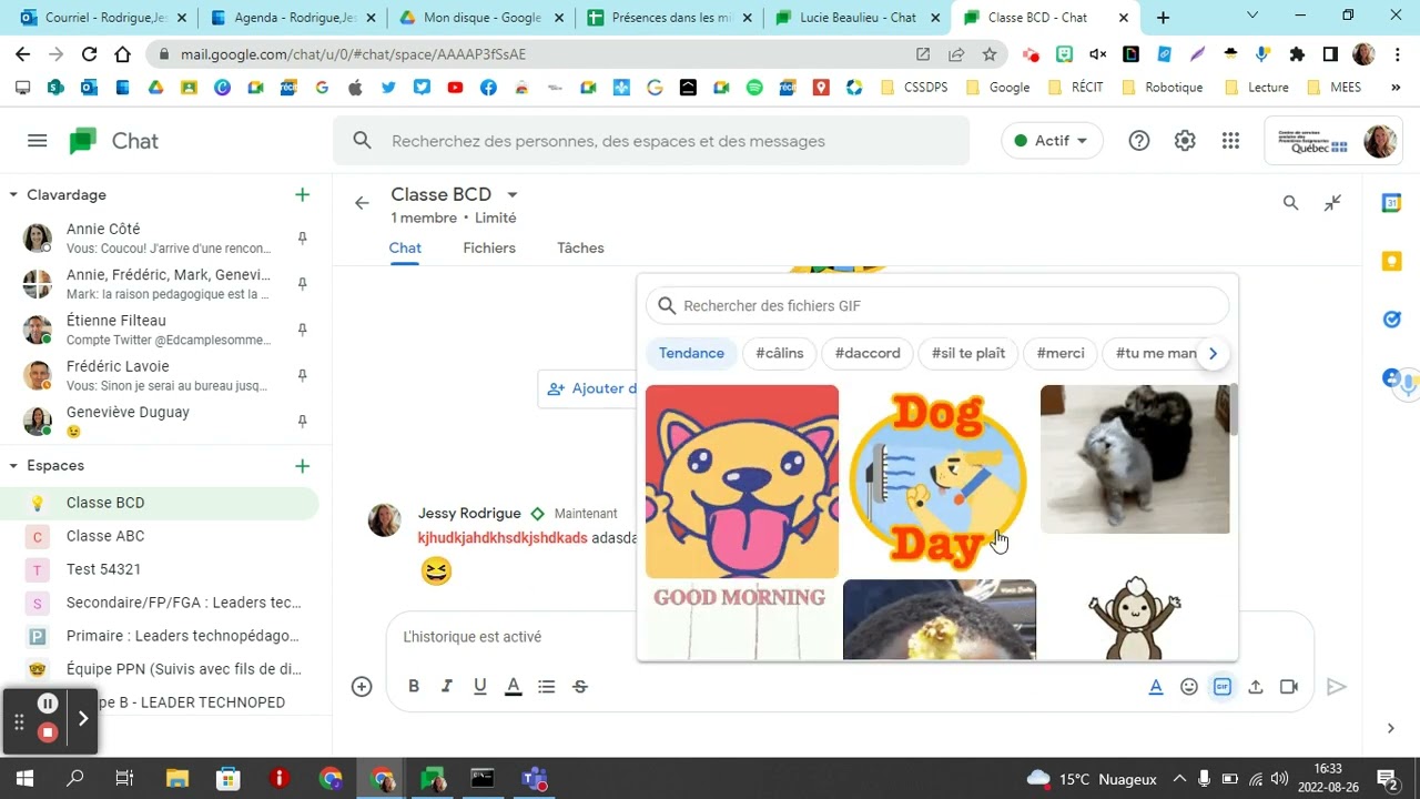 Google Chat sur l'ordinateur : accéder à l'application et créer un ...
