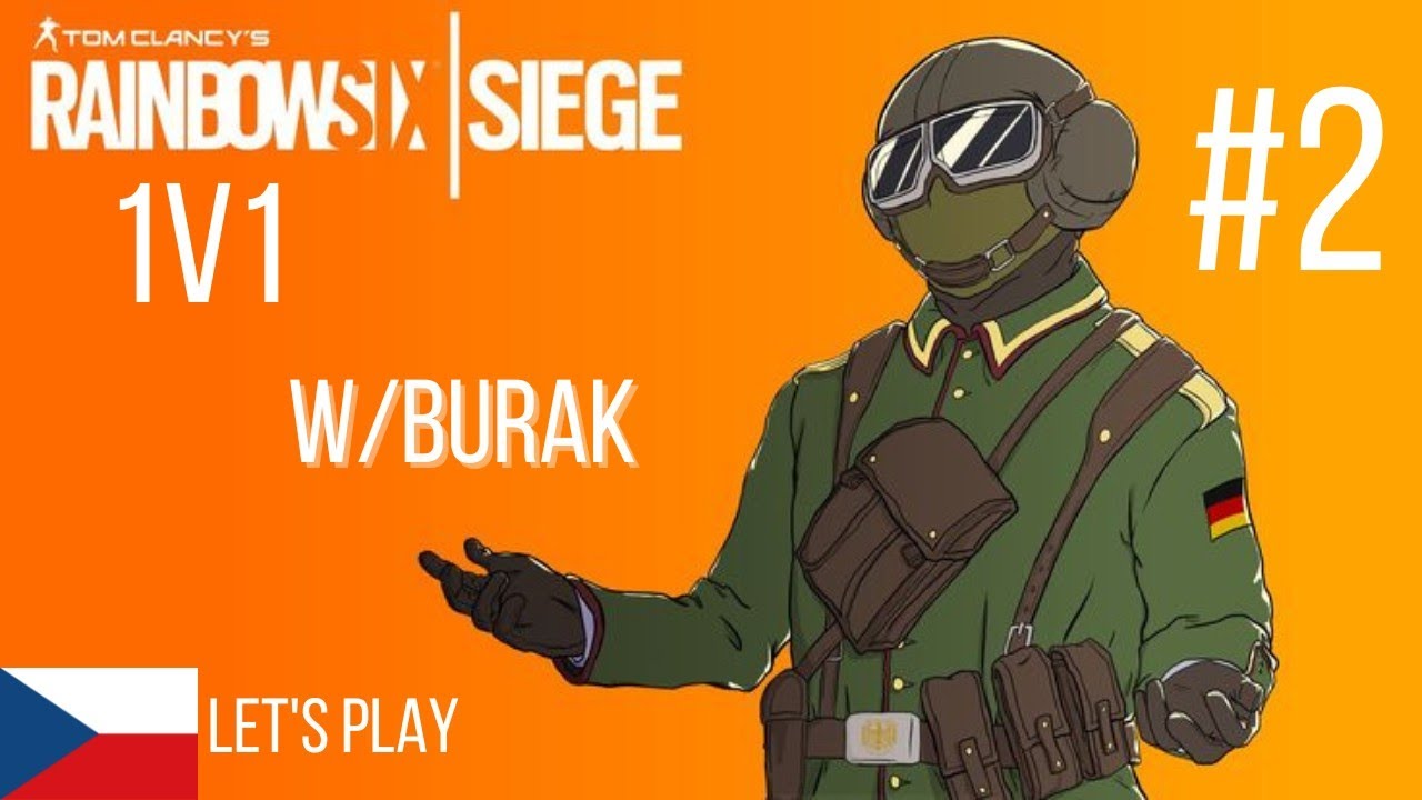 Rainbow six siege 1v1 [CZ GAMEPLAY] [PS5] #2 Vyrovnaná hra W/Burák ...