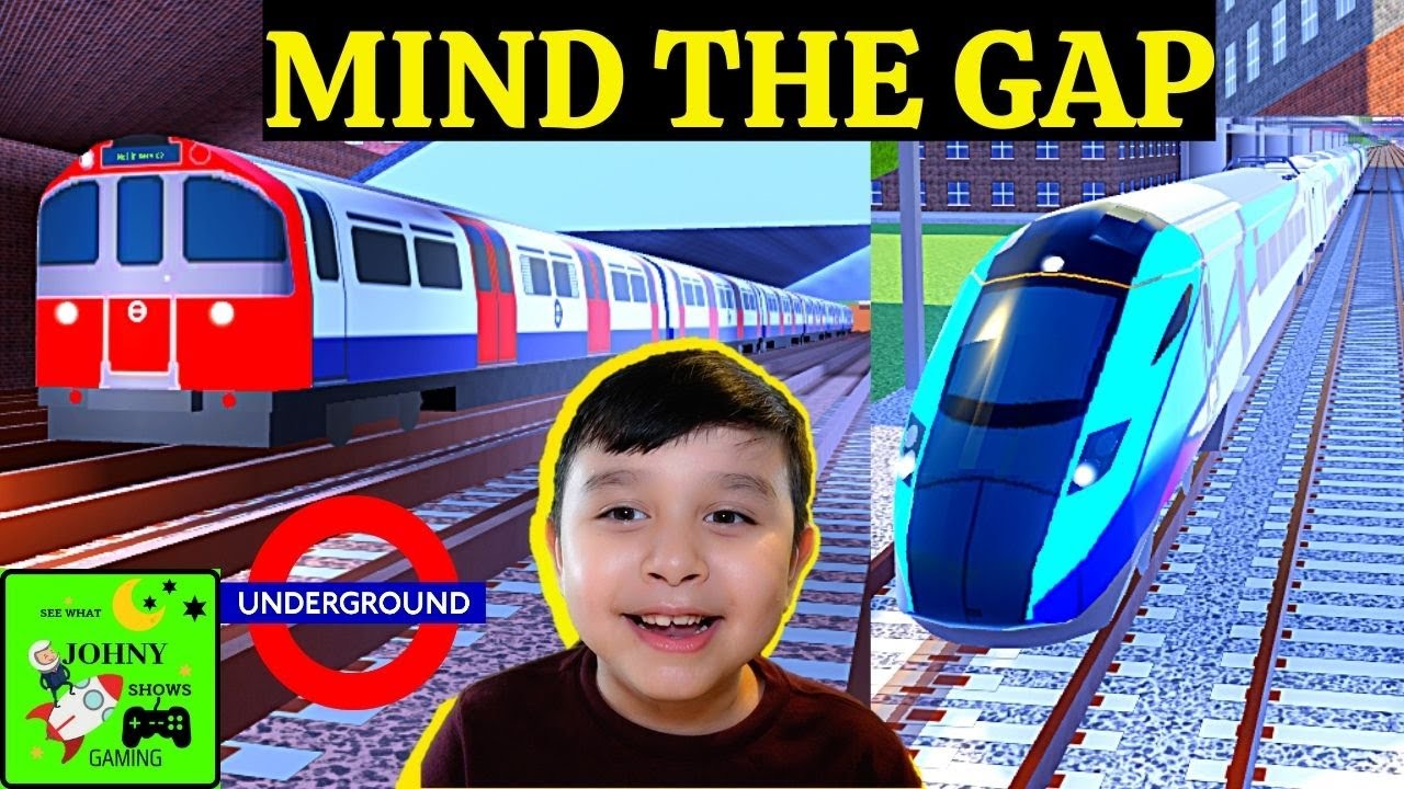 Johny Plays Mind The Gap Roblox Train and Buses Simulator Game London ...