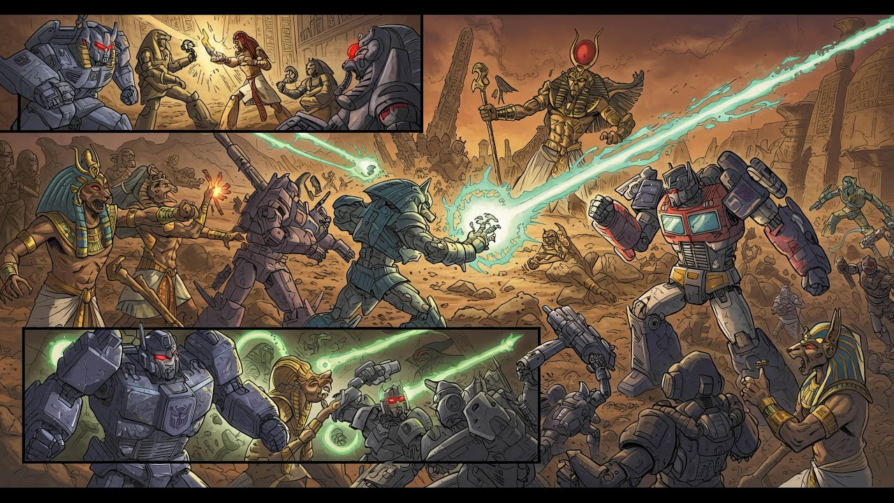 Transformers and Ancient Egyptian Gods: A Clash of Titans Across Time ...