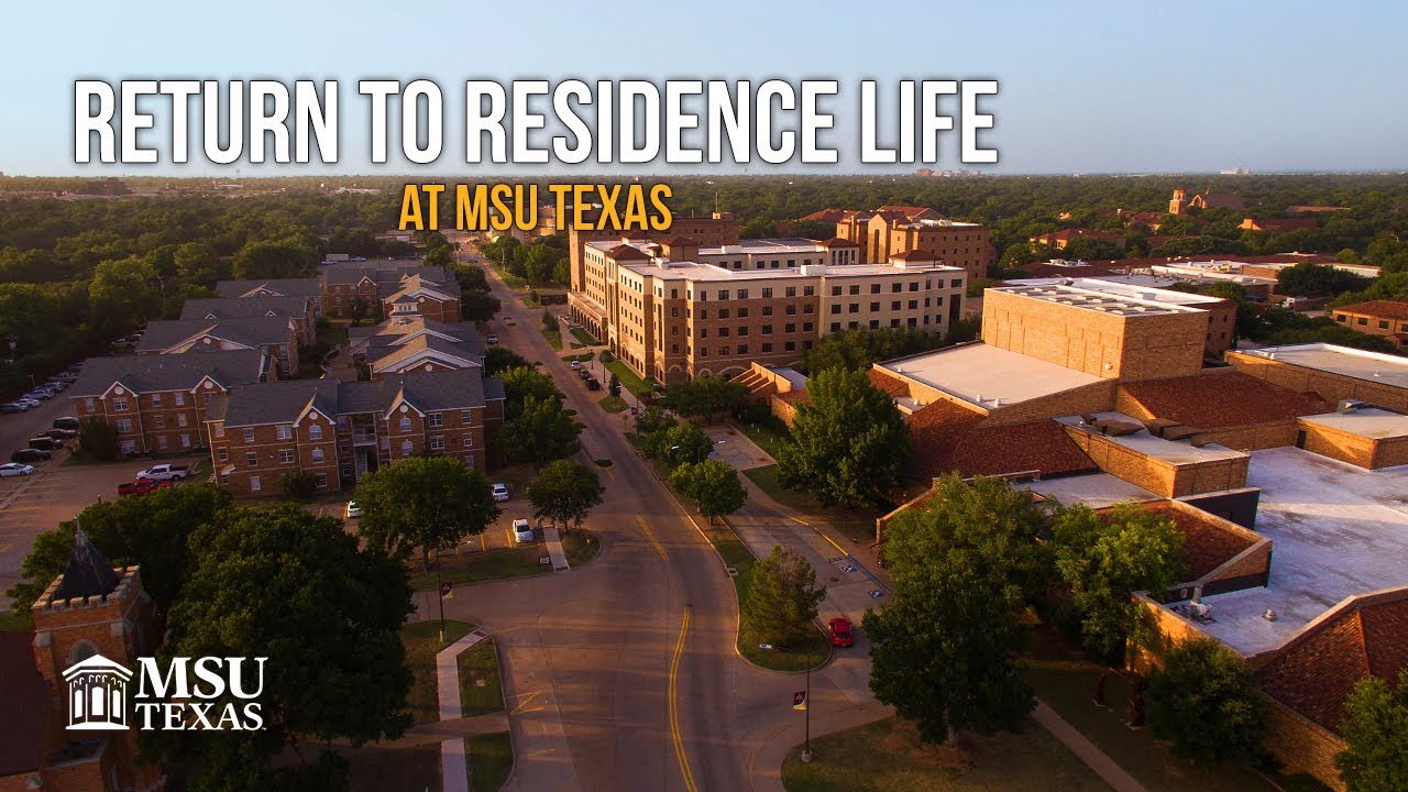 Return to Residence Life at MSU Texas - YouTube