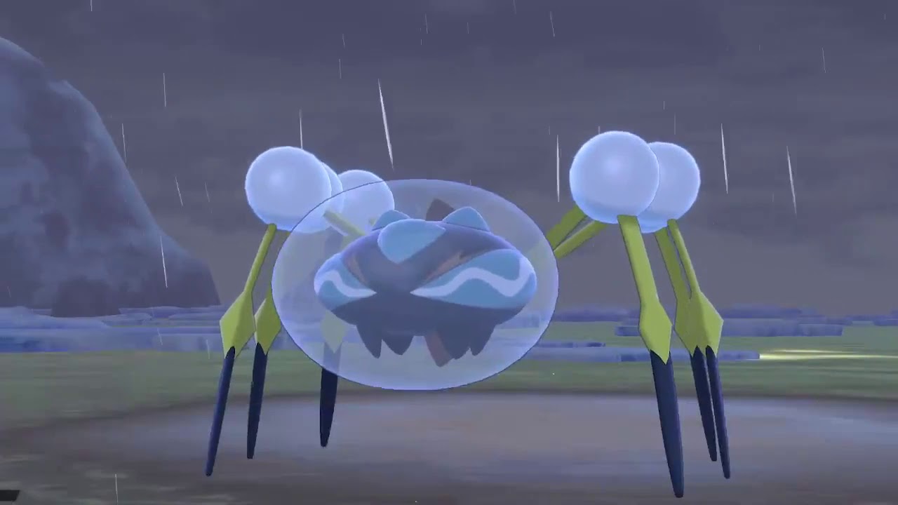 Pokémon Sword - Where To Find Araquanid (Crown Tundra: Frigid Sea ...