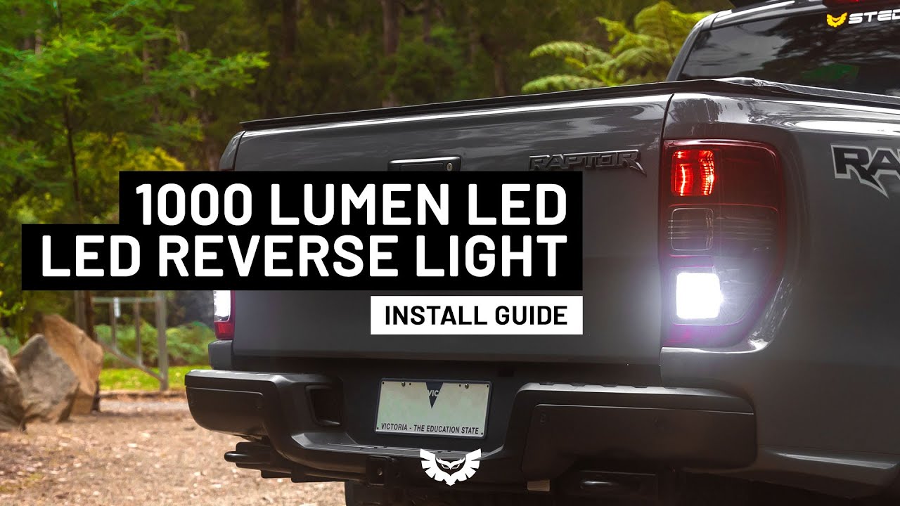 1000 Lumen LED Reverse Light | Install Guide - YouTube