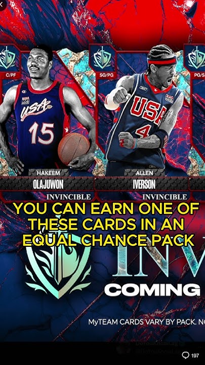 MORE TEAM USA INVINCIBLE CARDS IN NBA 2K24 MYTEAM TOMMOROW! #nba2k24 #nba2k #2kmyteam - YouTube
