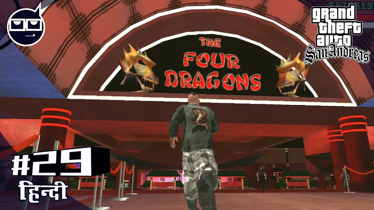 #29 || The Four Dragons Casino - gta San Andreas (Mobile) - YouTube