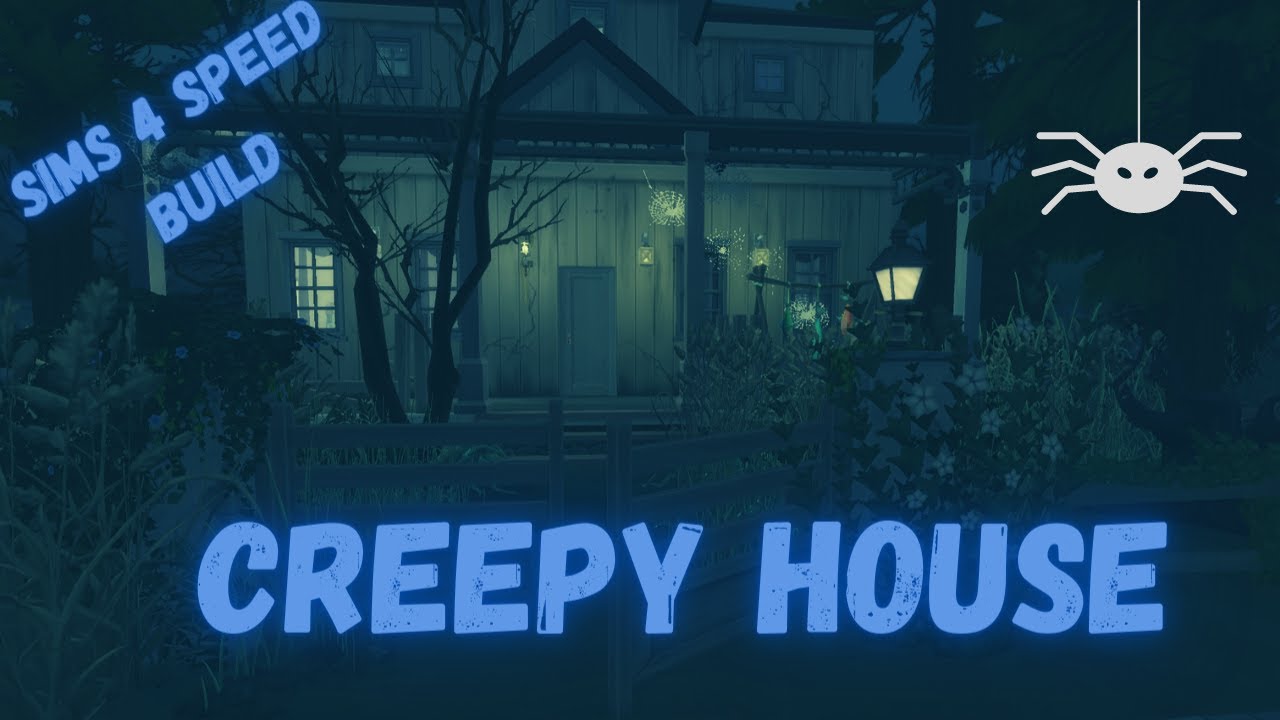 Creepy House | No CC | SIMS 4 SPEED BUILD - YouTube
