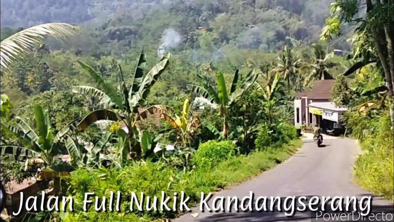 Jalan Full Turunan Tajam Kandangserang Pekalongan - YouTube