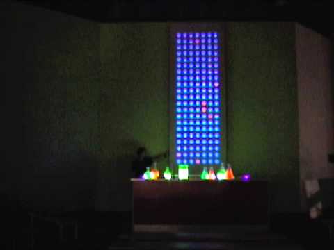 Discovery Place LED Wall by lighting experts Luce Group - YouTube