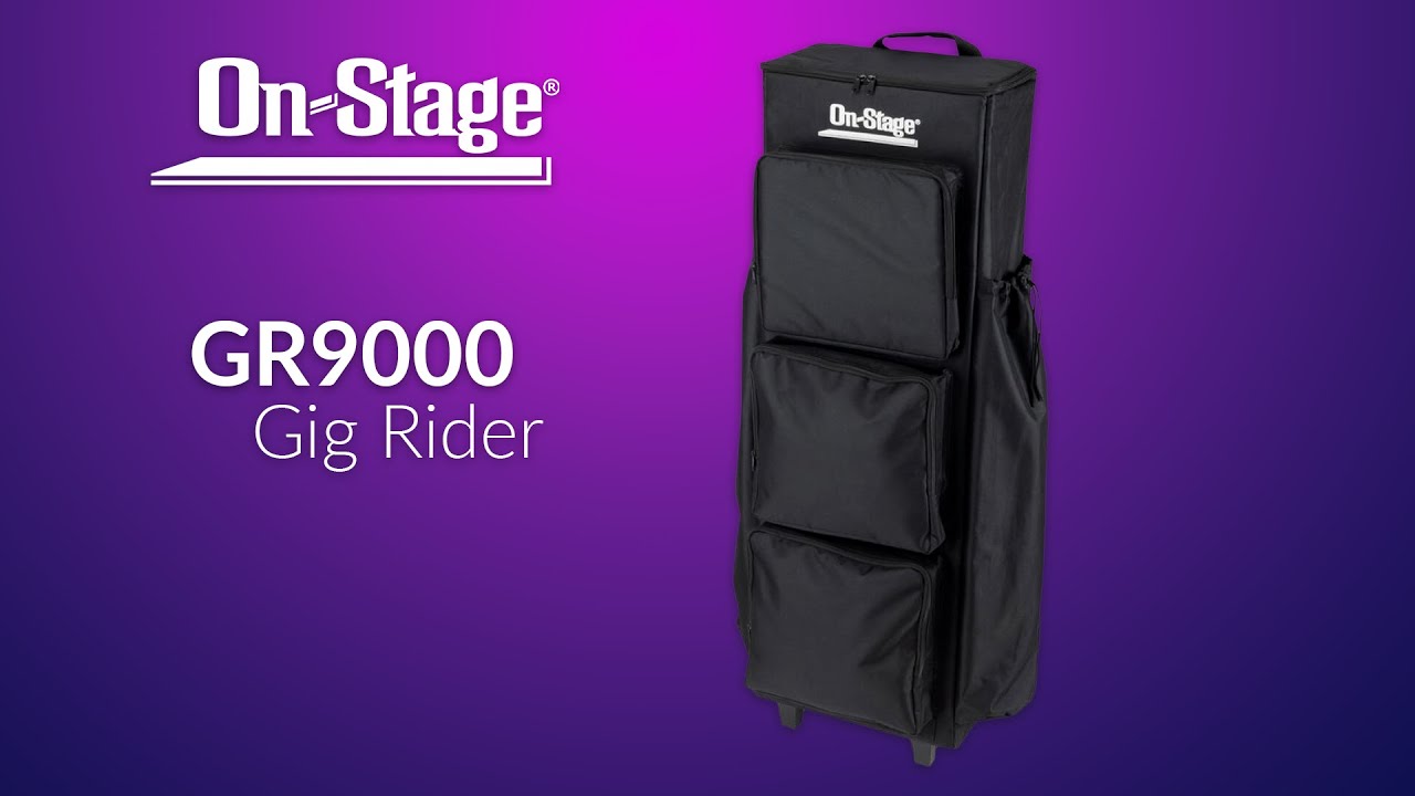 On-Stage GR9000 Gig Rider - YouTube