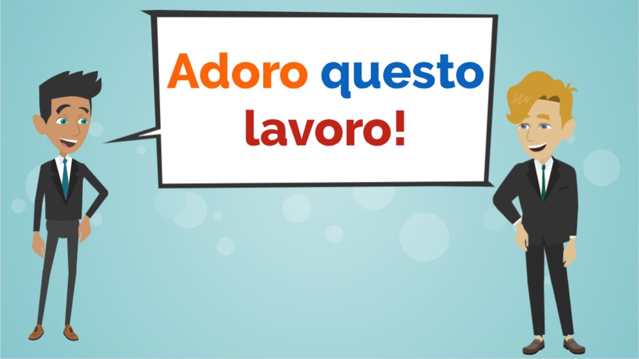 Job Interview conversation in Italian (Dialogo Intervista) - YouTube