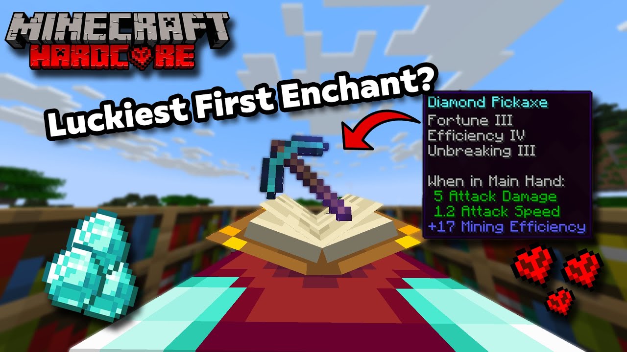 LUCKIEST Mining Trip And FIRST Enchant Ever? (Episode 3) - YouTube