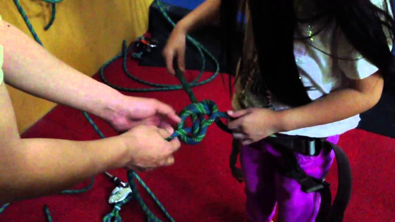 Learn to tie the rope - YouTube