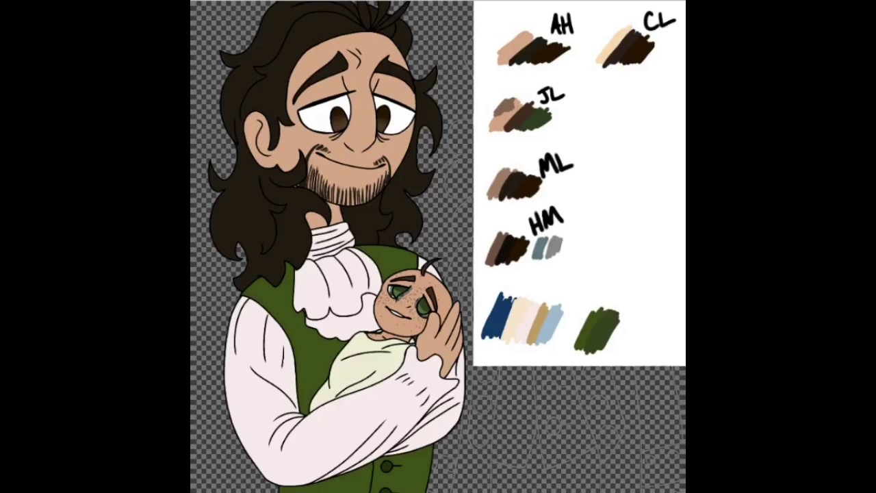 Life and Death- Hamilton Speedpaint (read description) - YouTube