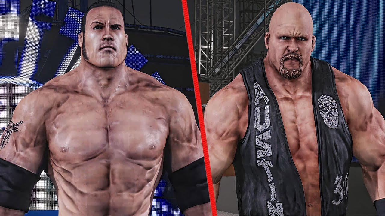 The Rock & Stone Cold Mod WWE ALL STARS Mod! (WWE Games Mod) - YouTube