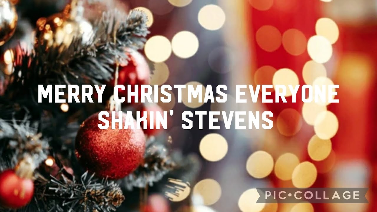Merry Christmas everyone - Shakin' Stevens - YouTube