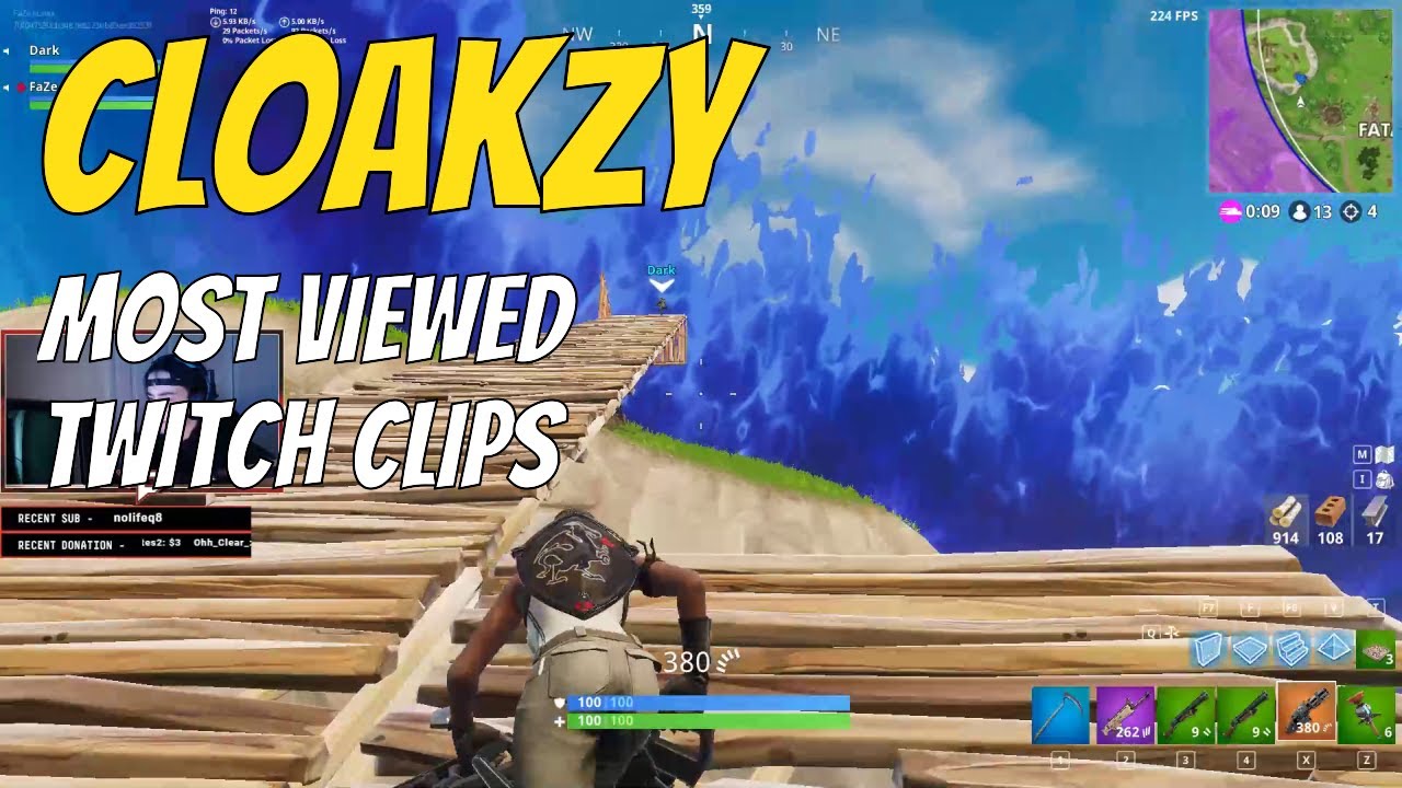 cloakzy's Most Viewed Twitch Clips of all time - YouTube
