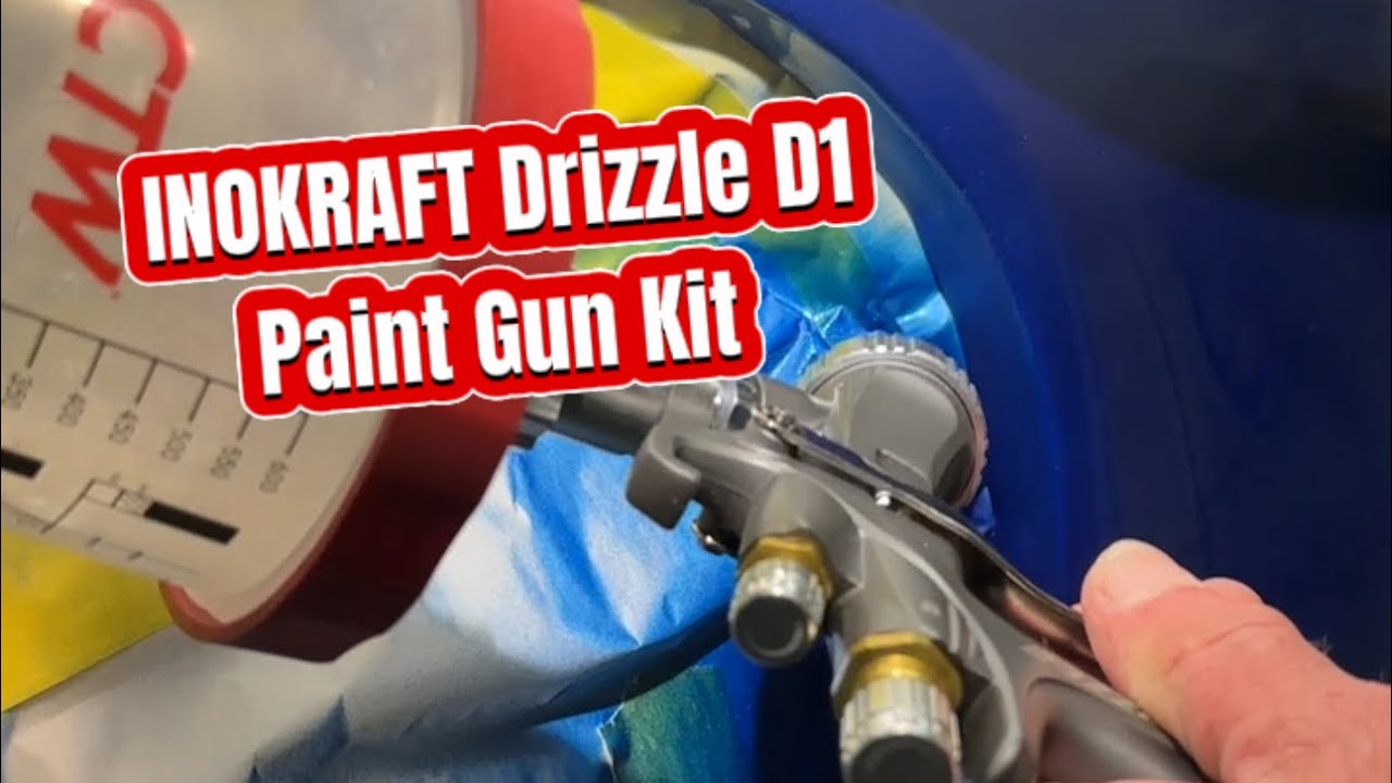 Let’s spot in a square body with the INOKRAFT Drizzle D1 paint gun kit. Every shop and DIY needs ...