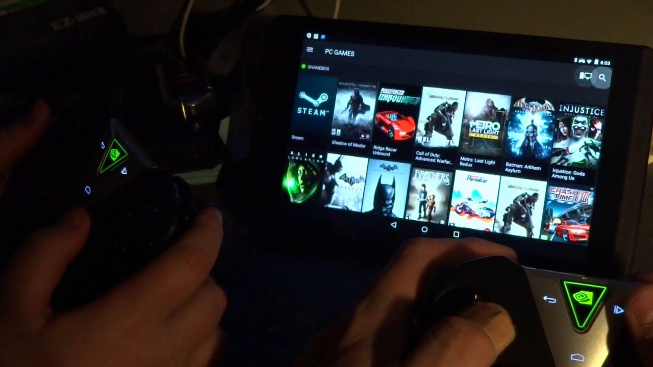 NVidia Gamestream: Two Controllers While Streaming from PC! - YouTube