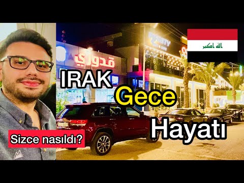 IRAK’ta  insanların GECE HAYATI işte böyle / Kerkük