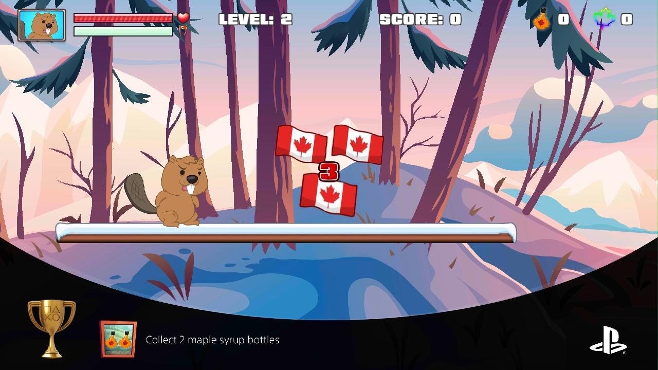 Beaver Run ~ Collect 2 maple syrup bottles Trophy - YouTube