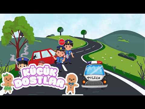 🎵 Eğlenceli Şarkılarla Öğrenme Zamanı! Armut Adam, Polis ve Harfler | Küçük Dostlar