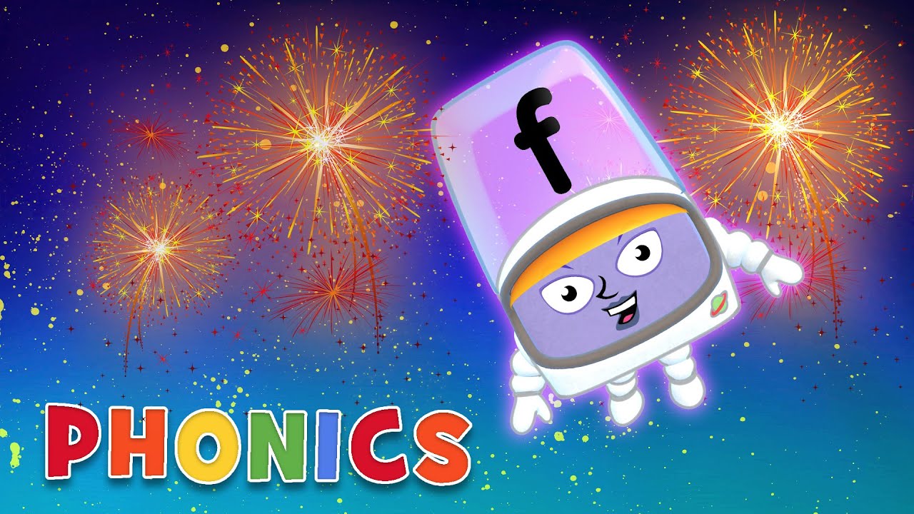 Phonics - Learn to Read | F for there will be Fireworks! | Alphablocks ...