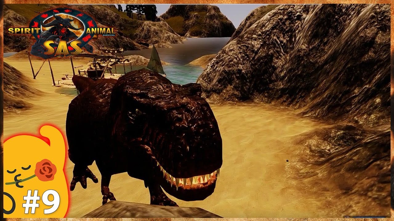Spirit Animal Survival (SAS) T-REX TAMING Let's Play ep9 - YouTube