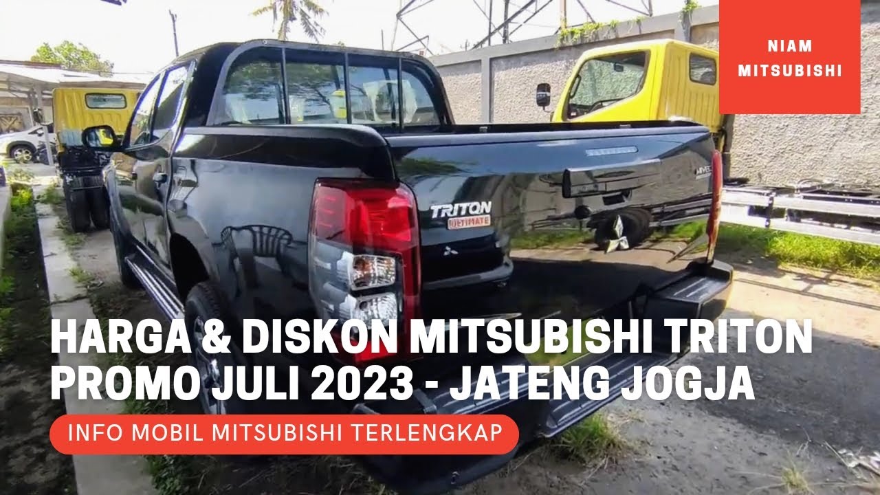 Harga dan Diskon Mitsubishi Triton - Promo Juli 2023 OTR Jawa Tengah ...