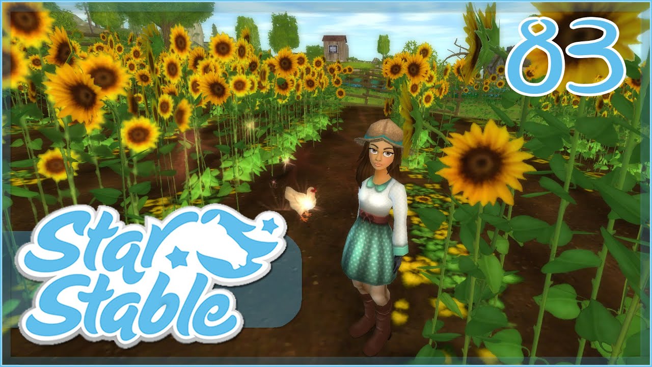 Chasing Chickens Through Flower Fields!! || Star Stable - Episode #83 ...