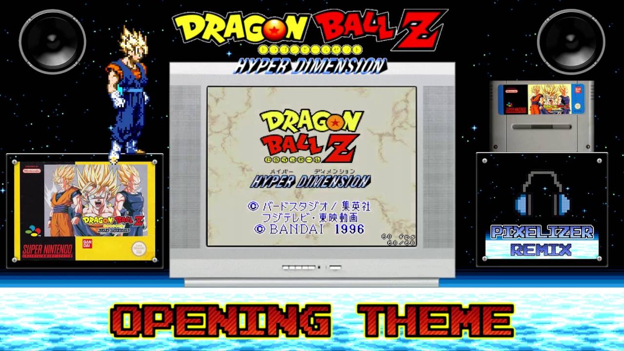 DBZ Hyper Dimension - Video - Opening Theme - Super Nintendo SNES ...