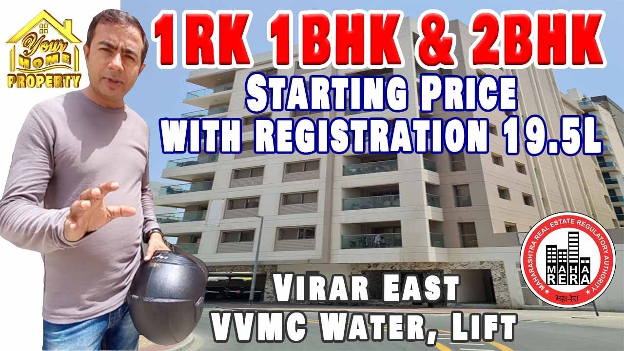1Rk Flat For Sale With vvmc water Near station virar east. 19.5Lc Pkg ...
