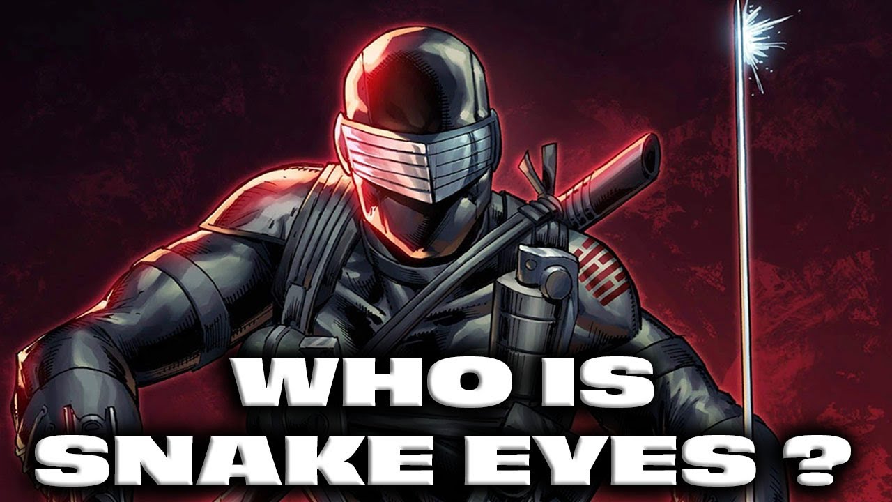 The Complete History and Origin of GI Joe's SNAKE EYES! - YouTube