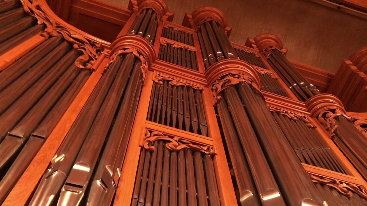 Demo of the Koenig Organ at Izumi Hall in Osaka, Japan - YouTube