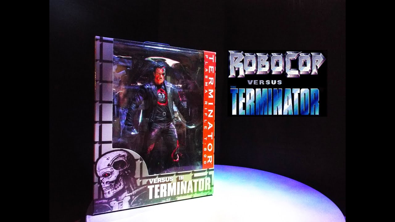 Terminator Plasma Rifle T-800 "BOXED" NECA Reel Toys Rotating/360 ...