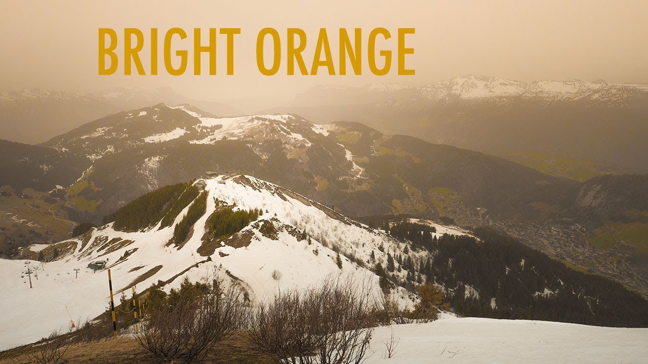 I've Never Seen Light Like This (Sahara Dust Over The Alps - YouTube