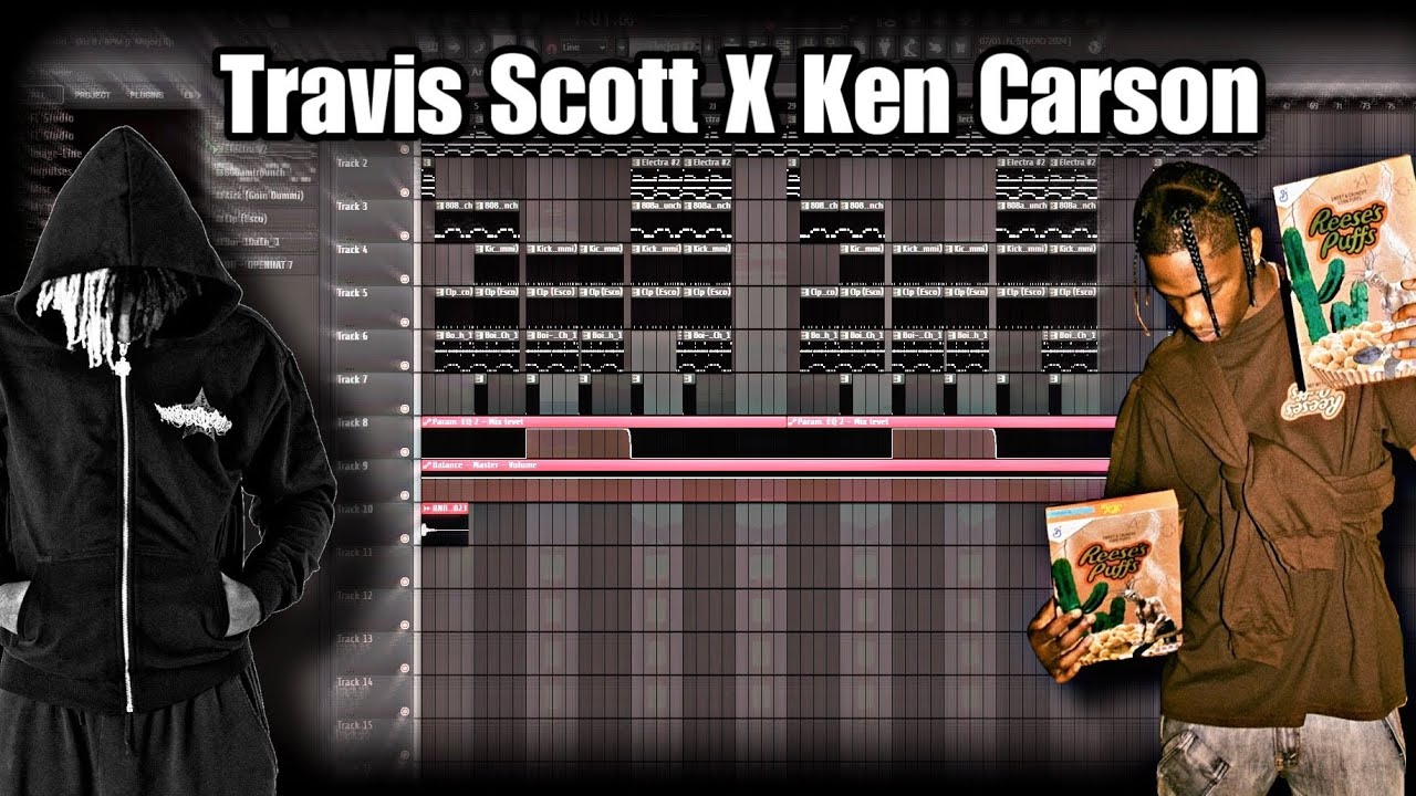 Making a UNIQUE Ken Carson X Travis Scott Type Beat In FL Studio! - YouTube