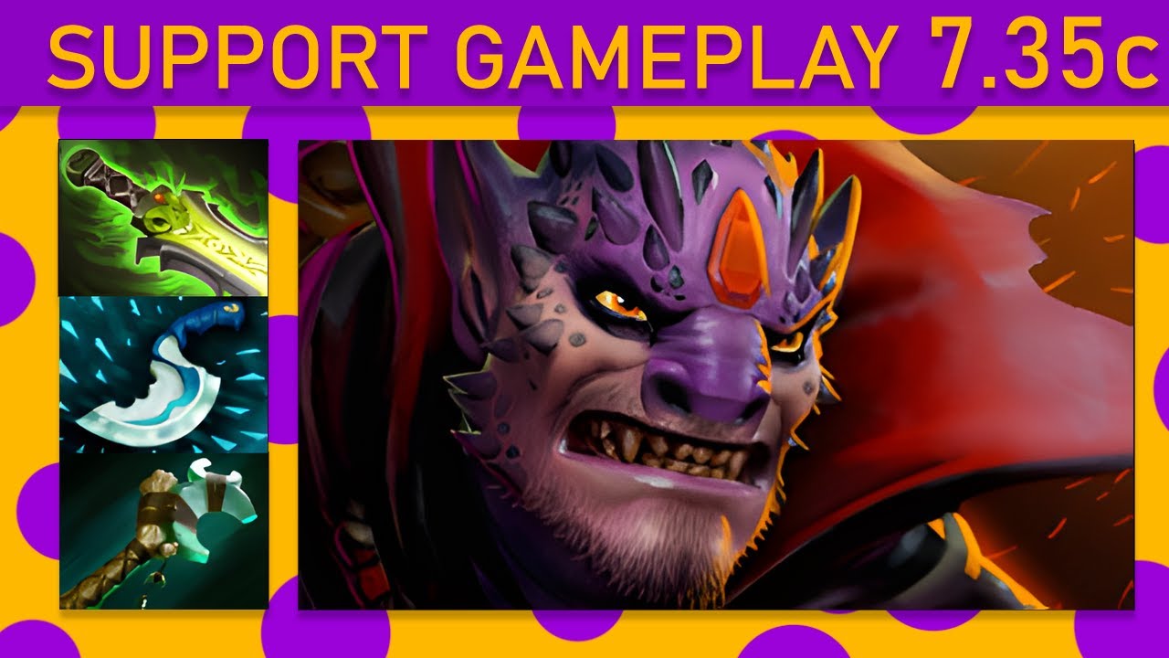 ⭐ Pablo Lion 30+ K/A! Support Gameplay 7.35c - Dota 2 Top MMR - YouTube