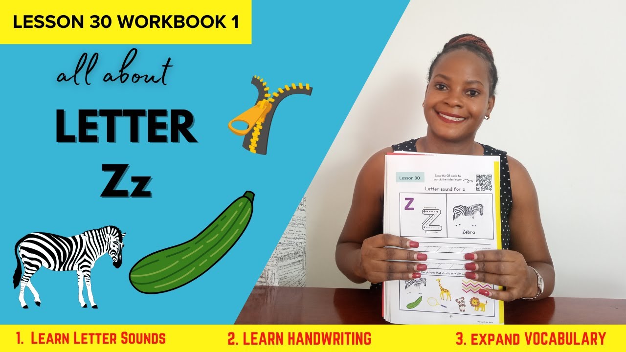 Letter Zz | Learn Alphabet Sounds and Handwriting for Preschool Letter ...