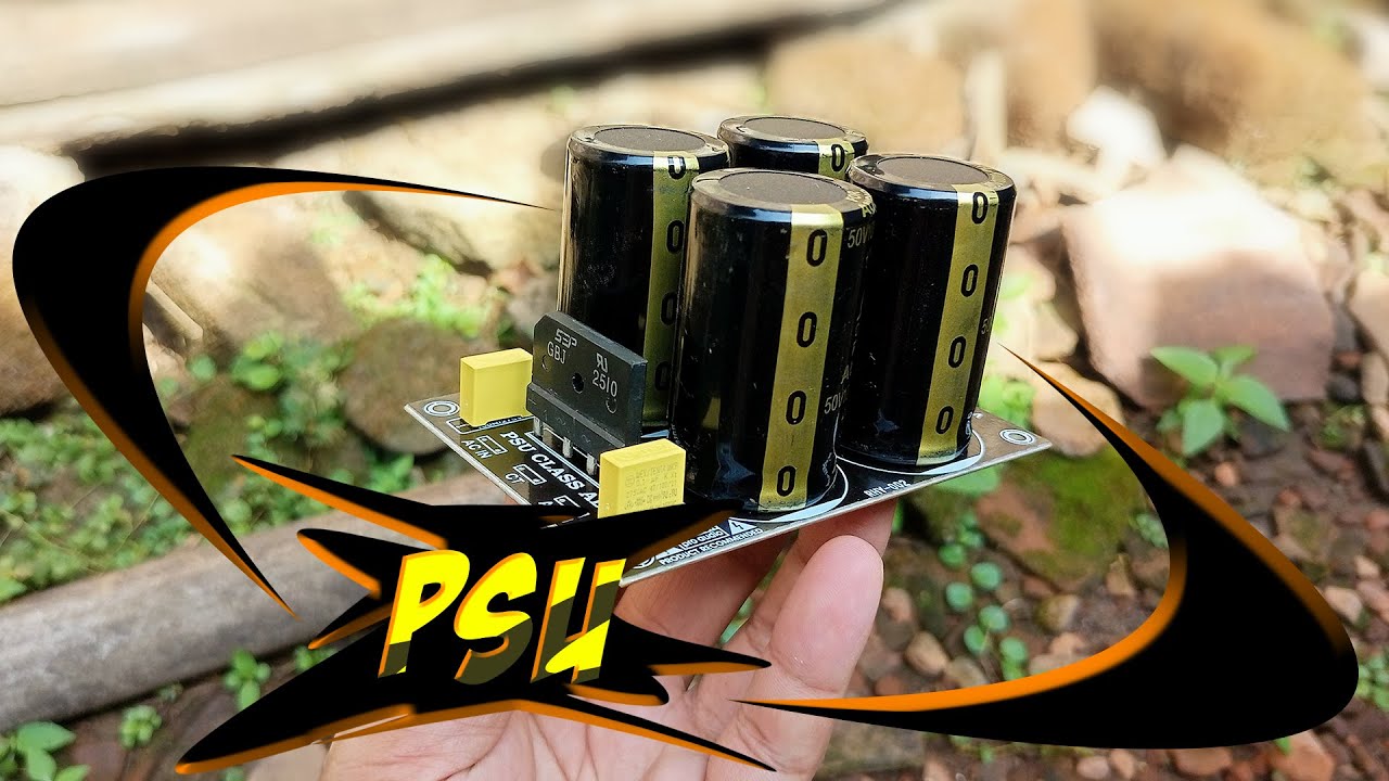 CARA RAKIT PSU 4 ELCO 50V 10000uF UNTUK POWER AMPLIFIER - YouTube