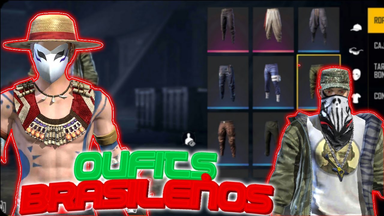 Los mejores OUFITS BRASILEÑOS Para Verte Mas INSANO!! FreeFire INSANO ...