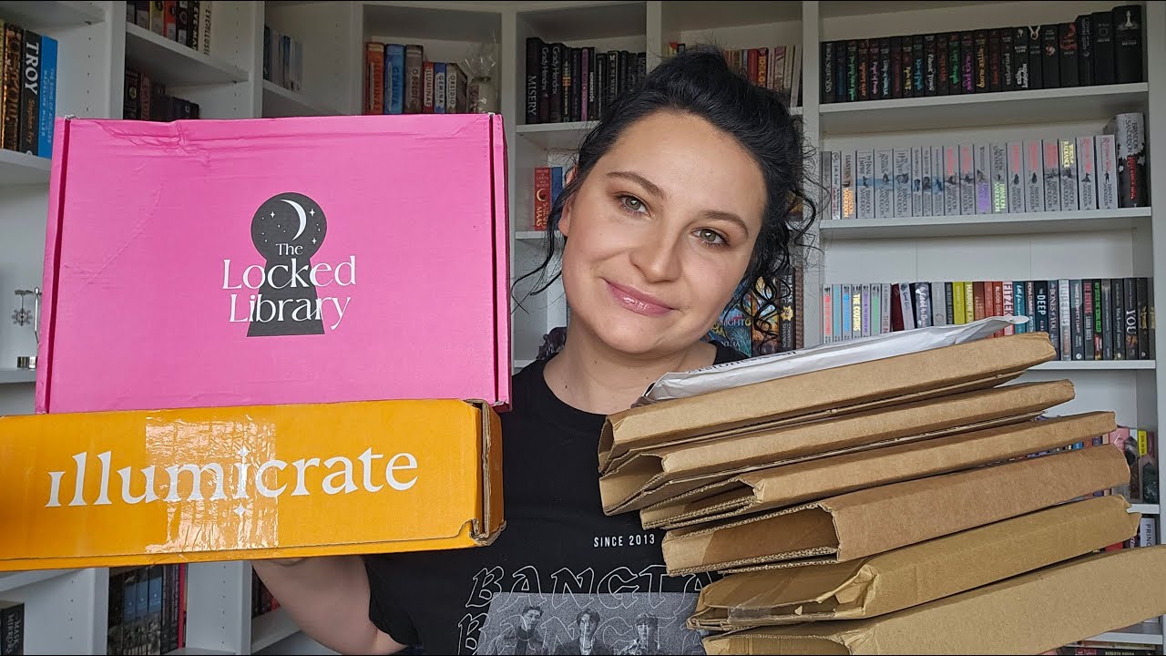 The Locked Library unboxing March 2023 // Book Haul - YouTube