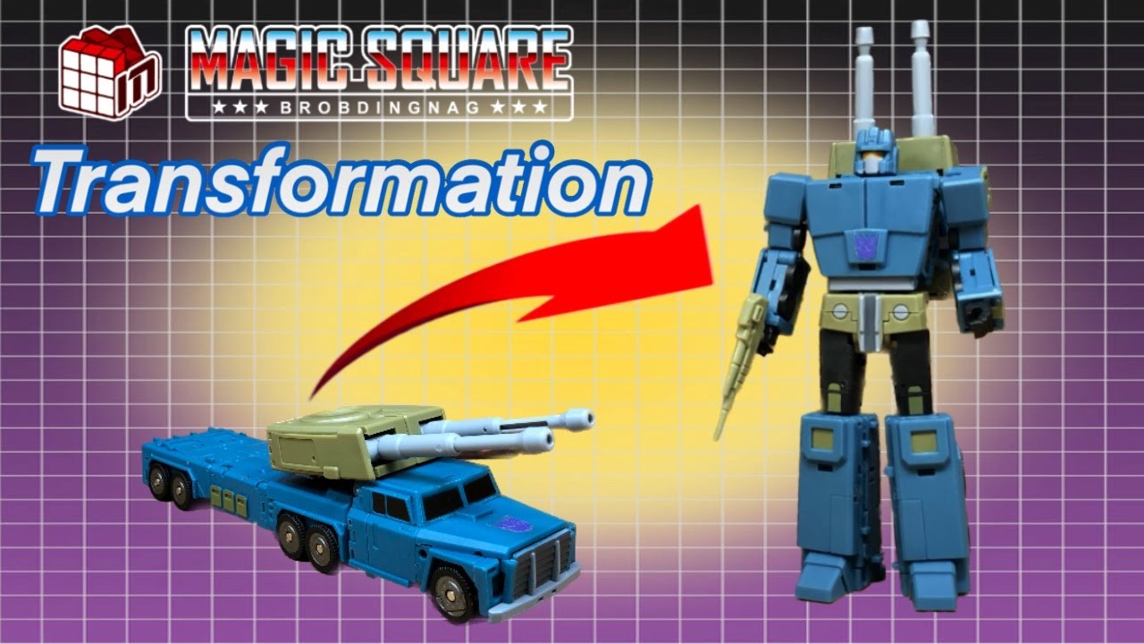TRANSFORMATION: Magic Square MS-B53 Night Tracer / Combaticon Onslaught ...
