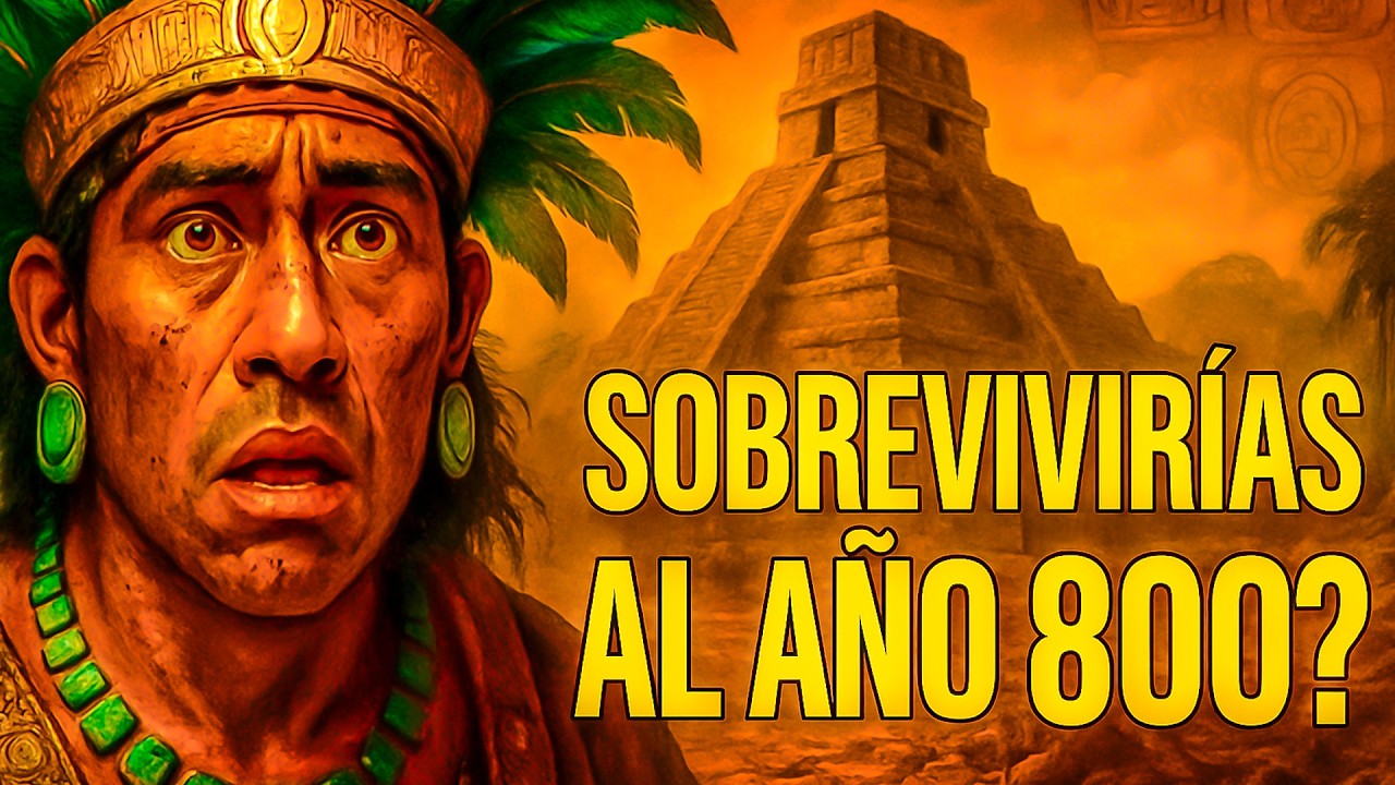 ASÍ ERA LA VIDA MAYA EN EL AÑO 800: ¿Sobrevivirías al COLAPSO y la ...