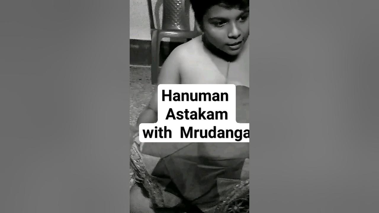 Hanuman Astakam With Mrudanga video out now, Watch full video in @SASWATACHARYA ,Do👍🏻📲🔔4more ...