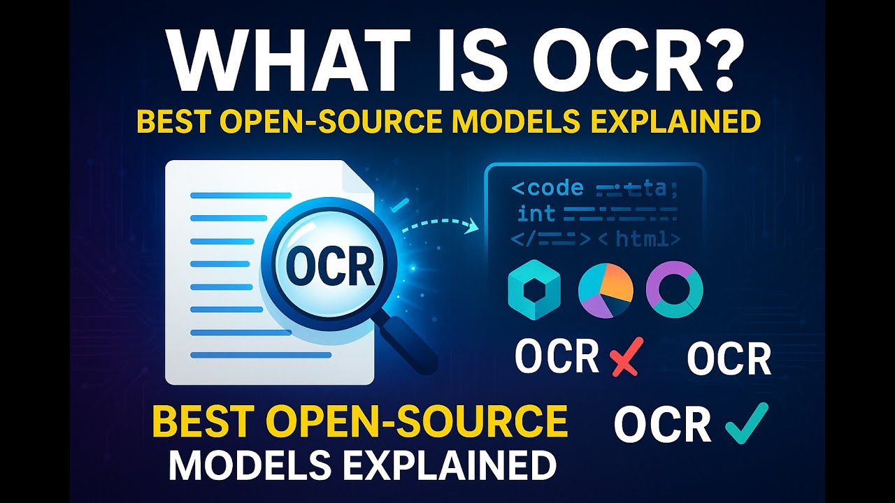 What is OCR? Discover the Best Open-Source Models - YouTube