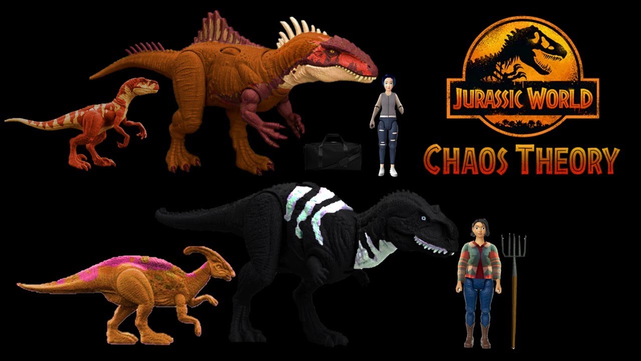 Jurassic world Chaos Theory becklespinax and Brooklyn set and Sammy and ...