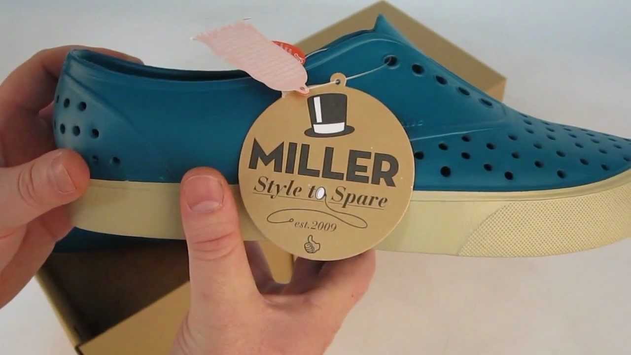 Native Miller Shoes Unboxing - Scuba Green - YouTube