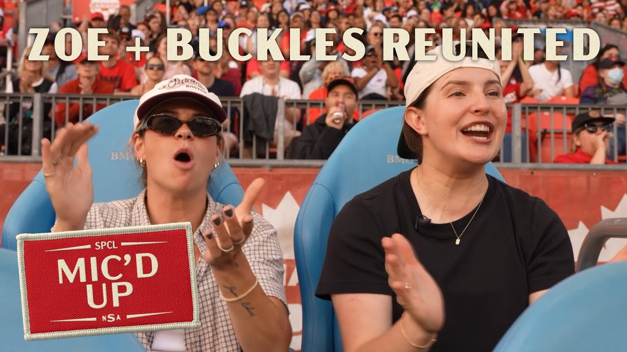 Zoe Boyd, Emma Buckles REUNITE at Canada Soccer Pride Match | No ...