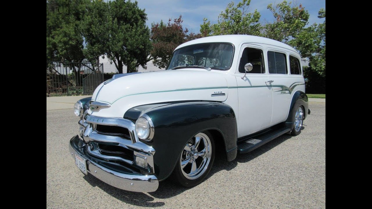 1954 CHEVROLET CARRYALL SUBURBAN - SOLD - YouTube
